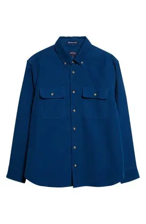 NOAH Cotton Moleskin Button-down Shirt - Ottamo