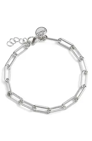 THE SIS KISS Leo Link Bracelet - Silver