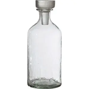 STORIED HOME Glass Decanter - Clear