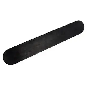 STORIED HOME Oval Marble Serving Board - Black
