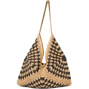 L*Space Coastline Crochet Beach Bag