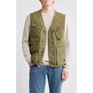 SCHOTT Stonewashed Compound Cotton Vest