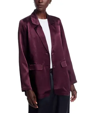 Eileen Fisher Notched Lapel Outerwear For Women