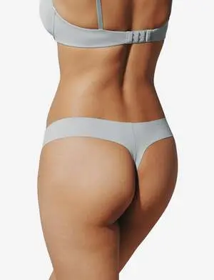 THIRDLOVE Zero Edge™ No-show Thong Panty - Mist