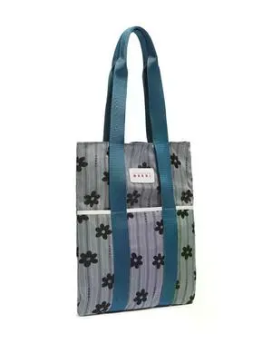 Marni Floral Print Tote Bag