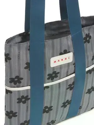 Marni Floral Print Tote Bag
