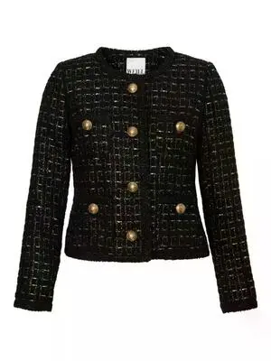 WEILL PARIS Tweed Button Jacket