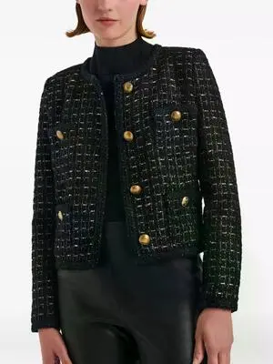 WEILL PARIS Tweed Button Jacket