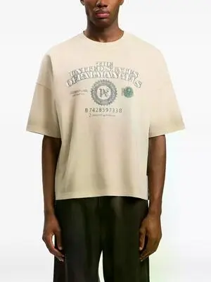 Palm Angels Graphic T-shirt - Neutrals