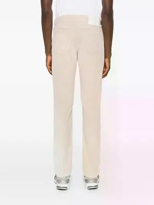 Jacob Cohen Corduroy Straight-leg Trousers - Neutrals