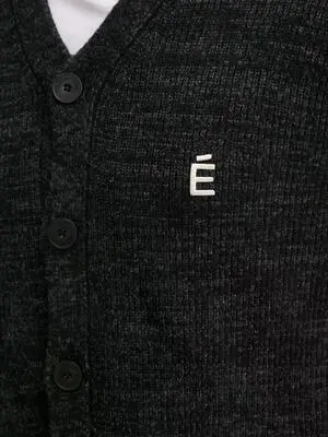 ÉTUDES STUDIO Buttoned Logo Cardigan