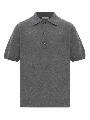ENTIRE STUDIOS Buttoned Knitted Polo Shirt