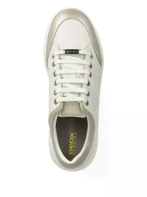 Geox Dayla Perforated Panelled Trainers