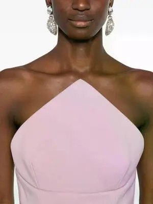 Solace London Off-shoulder Maxi Dress - Pink