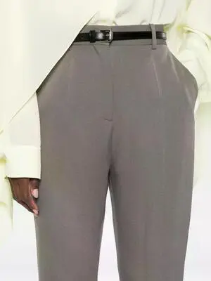 Calvin Klein Lucia Straight-leg Trousers - Grey
