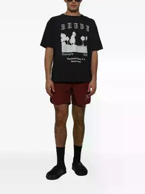 Rhude Logo Swim Shorts