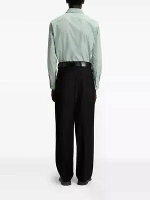 Hugo Pleated Wool Trousers