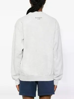 SPORTY & RICH Baseball-print Sweatshirt
