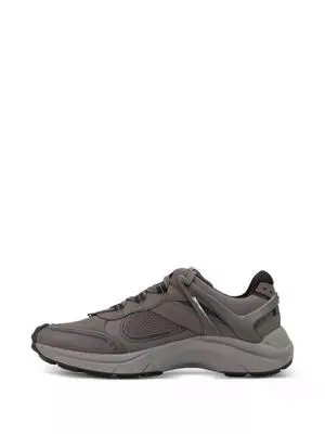 Hugo Lace-up Panelled Trainers - Grey