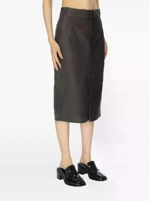 MAISON MARGIELA Pencil Midi Skirt With Pockets