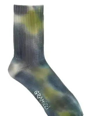 Gramicci Tie-dye Socks - Green
