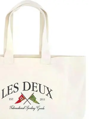 LES DEUX Logo Tote Bag