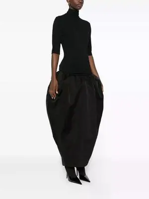 Magda Butrym Silk-blend Dress - Black