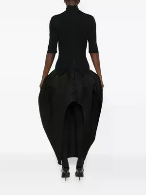 Magda Butrym Silk-blend Dress - Black