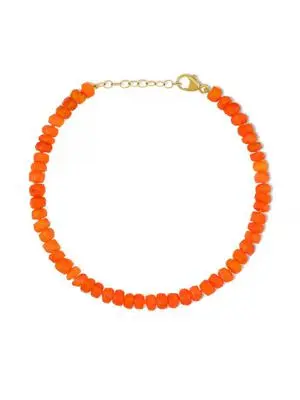 Jia Jia 14k Yellow Gold Soleil Opal Bracelet - Orange