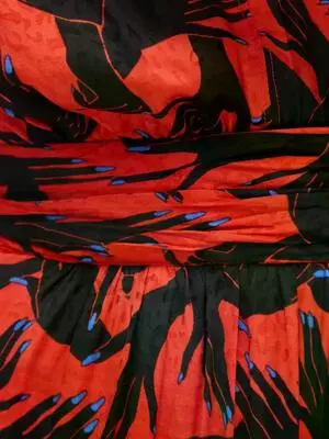 Diane Von Furstenberg Printed Midi Dress