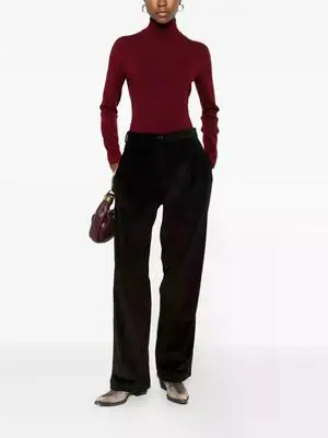 Max Mara Roll-neck Fine Knit Sweater