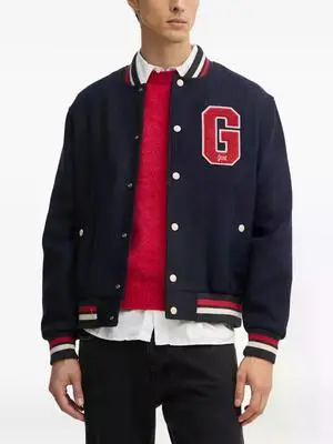 Gant Appliqué Buttoned Jacket