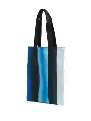 Marni Striped Tote Bag With Tape Handles