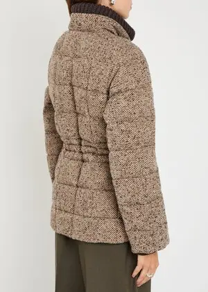 Moncler Antigony Quilted Wool-blend Jacket