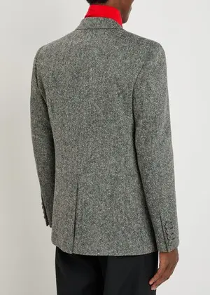 Valentino Garavani Double-breasted Tweed Blazer