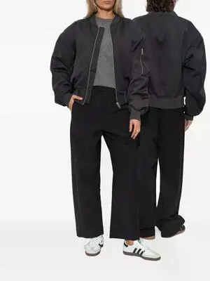 ENTIRE STUDIOS Crew-neck Fine Knit Sweater - Grey