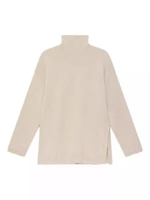 Malìparmi Roll-neck Sweater With Side Slits
