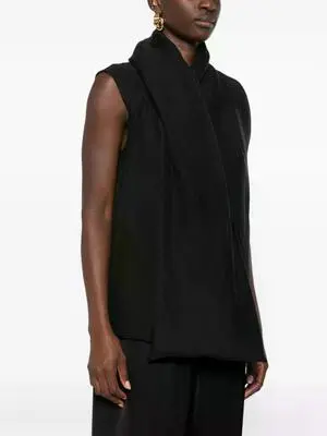 TOTEME Sleeveless Scarf Blouse