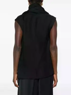 TOTEME Sleeveless Scarf Blouse