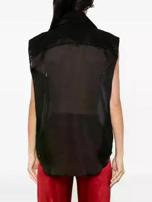 Viktor & Rolf Layered Sleeveless Shirt - Black