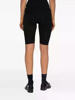 ENTIRE STUDIOS Ribbed Knit Shorts - Black
