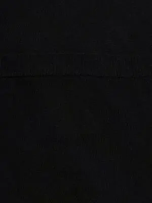 ENTIRE STUDIOS Ribbed Knit Shorts - Black