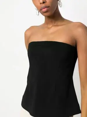 Co Strapless Stretch-crepe Top