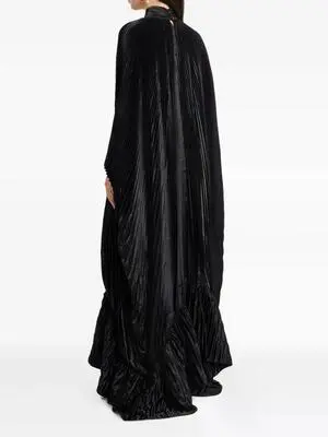 L'IDEE Pleated Ruffled Empire Dress