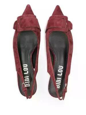 BIBI LOU Buckled Slingback Pumps