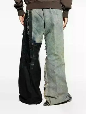 Rick Owens Joris Ripped-panel Jeans