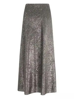 Herno Sequin-embellished A-line Midi Skirt