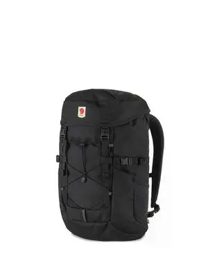Fjallraven Logo-patch Backpack - Black