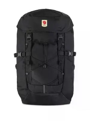 Fjallraven Logo-patch Backpack - Black