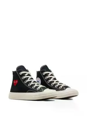 CONVERSE X COMME DES GARONS PLAY Chuck Taylor Heart Print Sneakers
